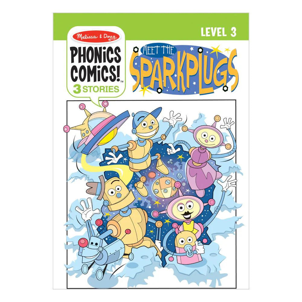 Phonics Comics Levels 1, 2, & 3 – Clay Co Depot