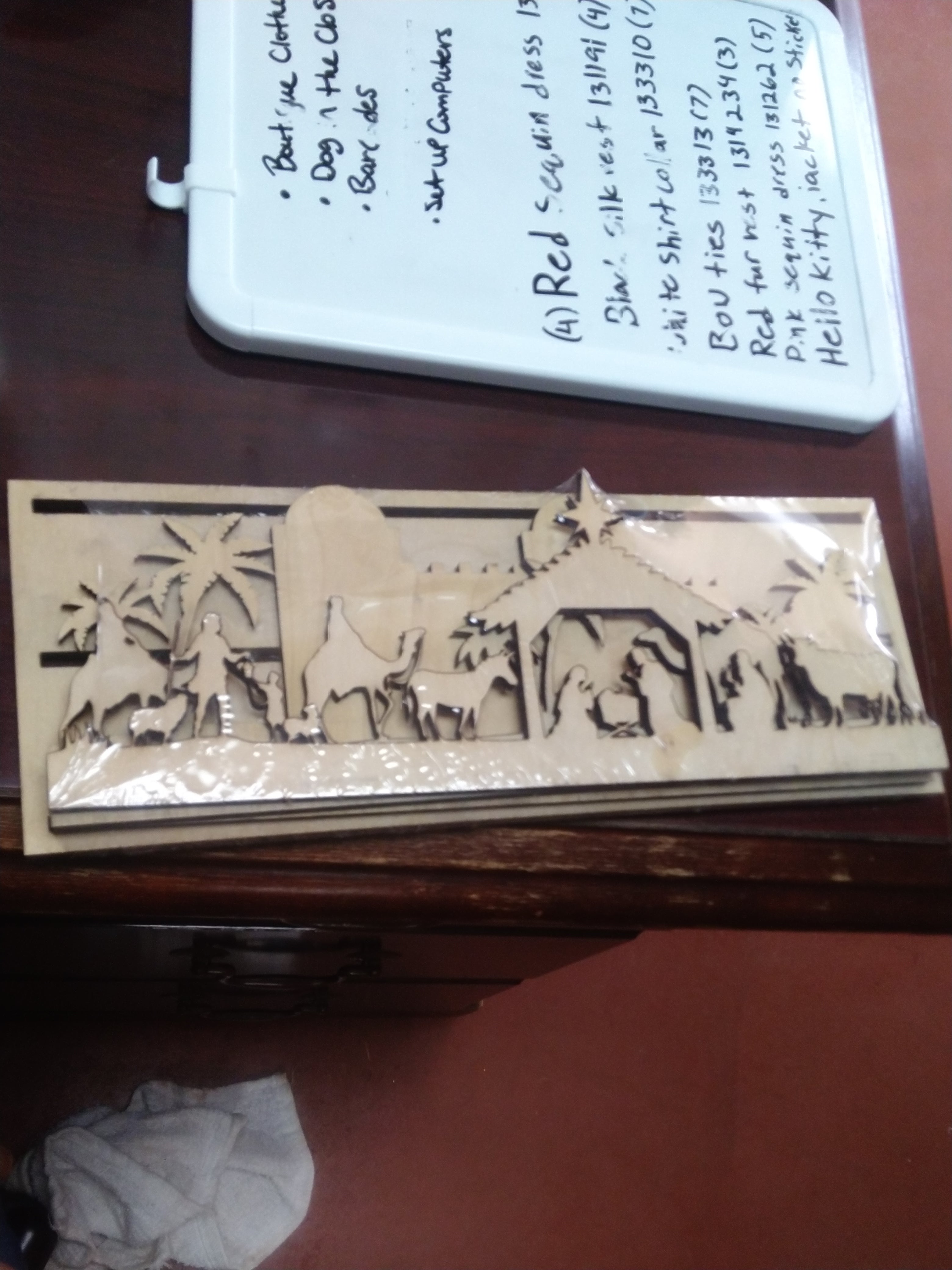 laser cut nativity – Clay Co Depot